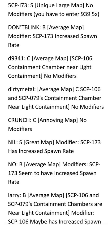 I Have Decided To Run Scp Cb Ue Special Maps And Test Document Them R Scp