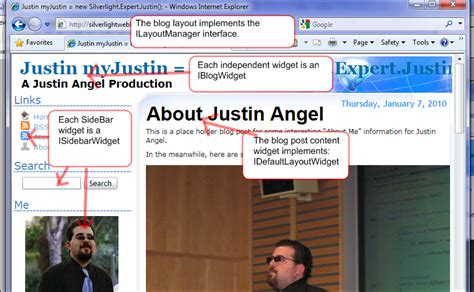Silverlight Weblog Features Overview