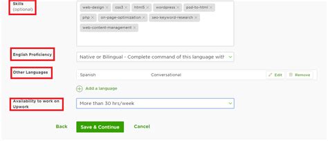 How To Create An Upwork Profile Best Upwork Profile Examples And Tips Upwork Profile Upwork