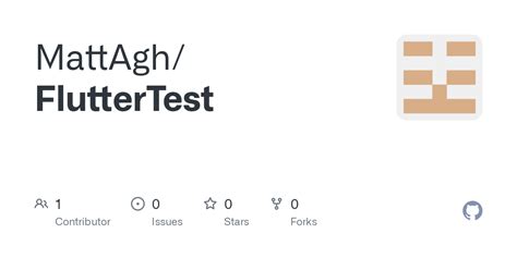 Github Mattaghfluttertest