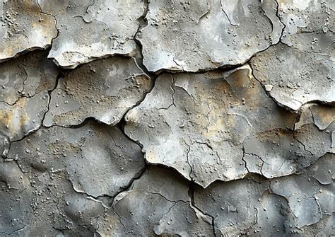 Detailed Stucco Wall Texture Showing Texture Premium Ai Generated Image