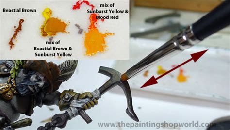 I Show You How To Paint Rust Effect The Painting Shop