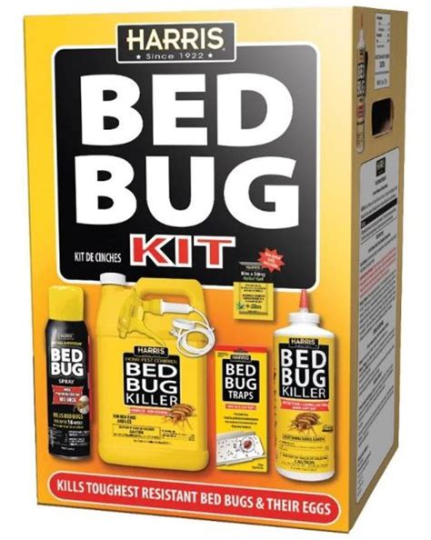 Harris Bbkit Lgvp 4 Bed Bug Insect Killer Clear Plastic Express Inc