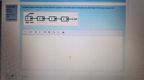 Solved Briefly Explain What Type Of Data Structure Is Chegg Com