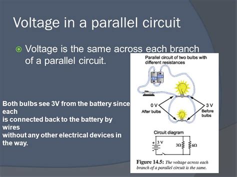 Voltage Across Each Branch Of A Parallel Circuit The Same Circuit Diagram