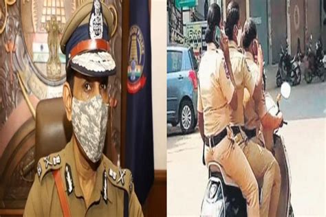 ஹெல்மெட் அணியாமல் செல்லும் போலீசார் மீது கடும் நடவடிக்கை எடுக்கப்படும் டிஜிபி எச்சரிக்கை
