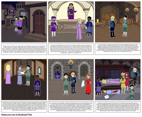 Othello Storyboard Por Lifflofflaff