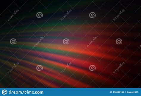 Dark Blue Red Vector Layout With Wry Lines Stock Vector Illustration Of Layout Blurry