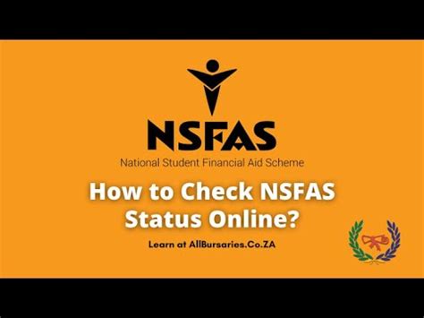 HOW TO CREAT NSFAS PROFILE YouTube