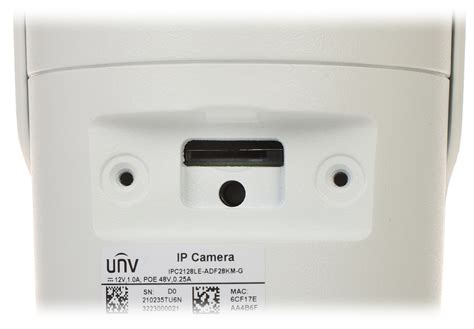 IP CAMERA IPC2125LE ADF28KM G 5 Mpx 2 8 Mm UNIVIEW IP Cameras With Fixed Focal Lens And Ifra