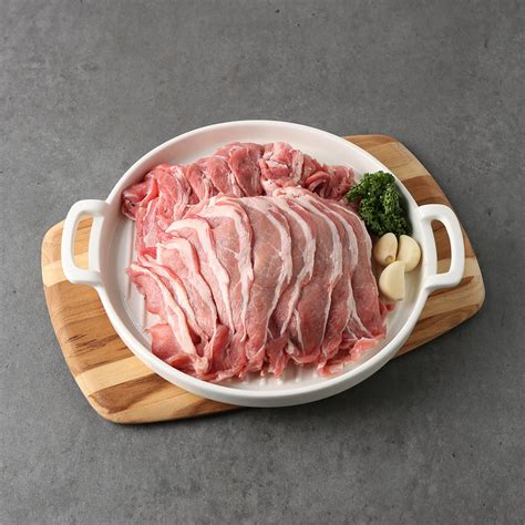 보리먹고 자란 돼지 앞다리살 캐나다산 100g 돼지고기 홈플러스