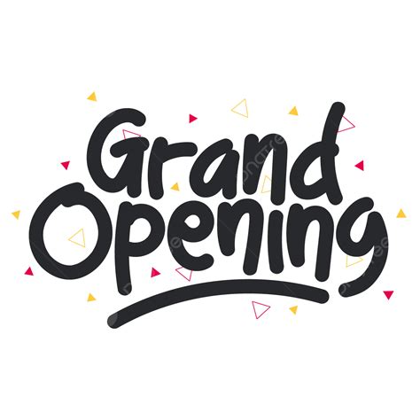 Grand Opening Vector Png Free Vector Design Cdr Ai Ep Vrogue Co