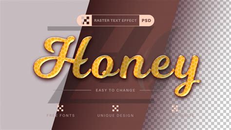 دانلود فایل لایه باز سبک متن انگلیسی موضوع عسل دانلود رایگان فایل