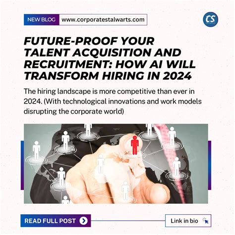 how ai can transform recruitment corporate stalwarts posted on the topic linkedin