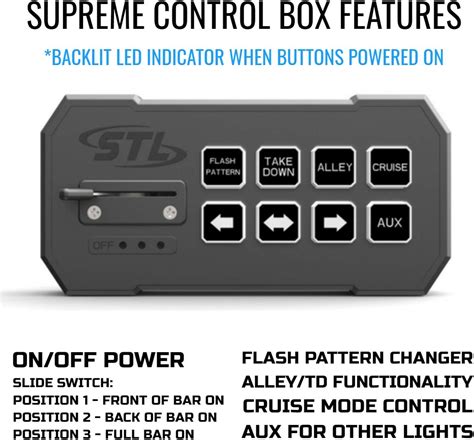 Buy Speedtech Lights Super Take Down K Force 47 Full Size Led Police Strobe Light Bar Roof Mount