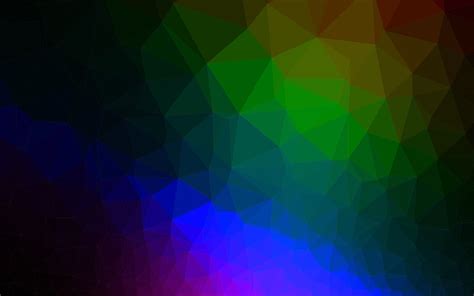 Dark Multicolor Rainbow Vector Shining Triangular Template 12230599 Vector Art At Vecteezy