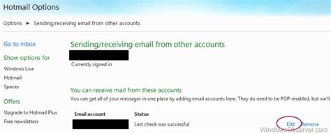 Use Hotmail With Your Email Address WindowsObserver Com