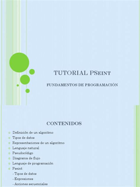 algoritmos y pseint pdf estructura de datos de matriz algoritmos