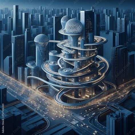 A Picture Showing The Design And Structure Of Buildings Bridges And Other Man Made Structures