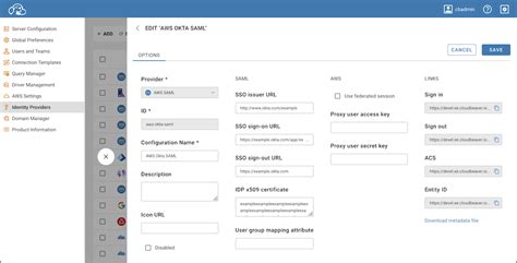 Aws Saml Database Access Via Okta · Dbeavercloudbeaver Wiki · Github