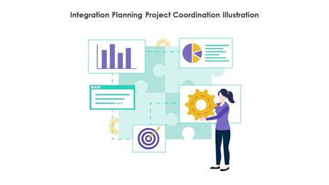 Integration Planning Project Coordination Illustration Ppt Template