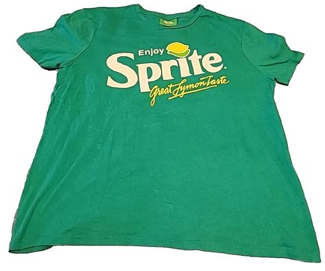 Official Enjoy Sprite Great Lemon Taste Size Youth Xl… Gem