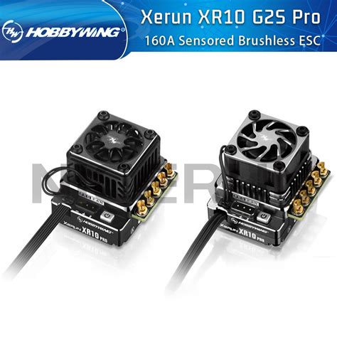 HOBBYWING XR10 G2S Pro Elite 160A Competition Grade Sensored Brushless ESC For 1 10 RC Electric