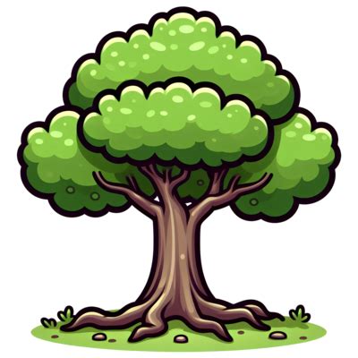 Tree Cartoon Transparent Background PNGs For Free Download