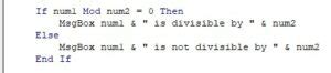 VBA MOD Operator Syntax Step Wise Examples How To Use