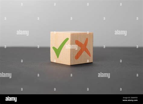 Pros And Cons Concept Wooden Cube With Image Of Pros Versus Cons