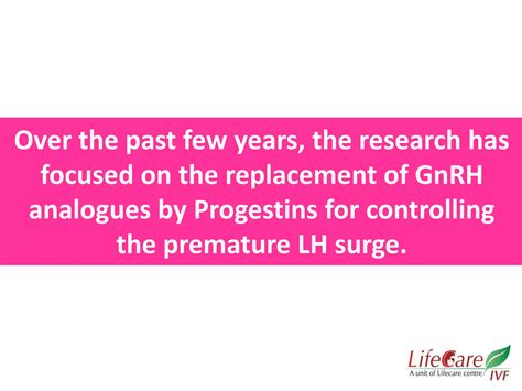 Progestin Primed Ovarian Stimulation Ppos Is A New Dawn In Ovarian Stimulation Protocol In Ivf