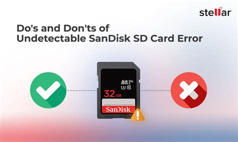 Dos And Donts For ‘undetectable Sandisk Sd Card Error [2025]