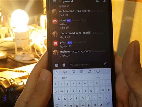 Lighting Control Using Discord Bot And Raspberry Pi Raspberrypi
