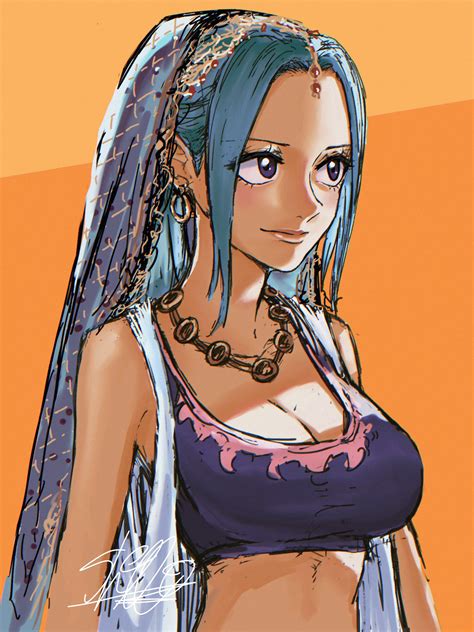 Nefertari Vivi One Piece Drawn By Sherumaru Korcht Danbooru