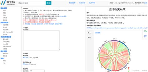 在线绘制“美貌与智慧并重”的圆形相关系数弦图，给文章加分！ 在线相关性圈图绘制 Csdn博客