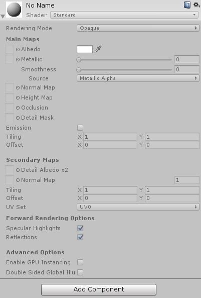export material from blender r unity3d