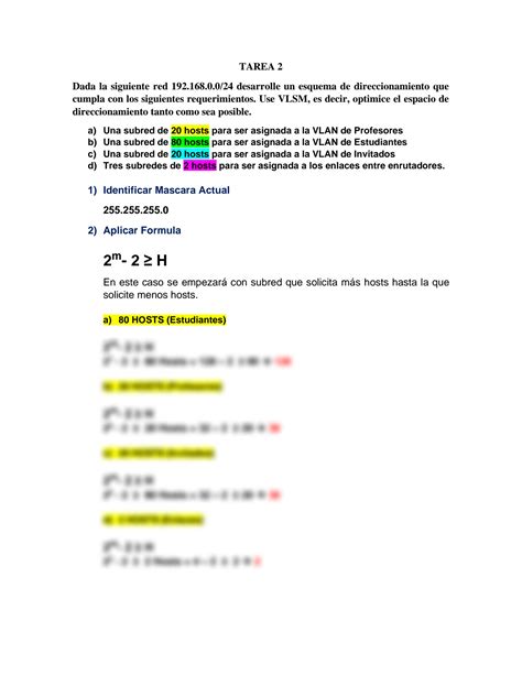 Solution Subnetting Vlsm Exercise Studypool Solution Subnetting Vlsm Exercise Studypool