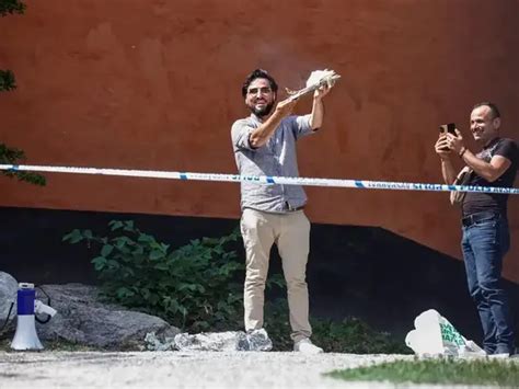 به معترض سوزاننده قرآن دستور داده شده سوئد را ترک کند ایران اینترنشنال