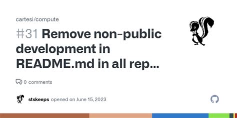 Remove Non Public Development In Readme Md In All Repos We Maintain Issue Cartesi