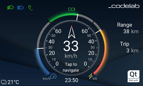 Qt For Mcus Instrument Cluster For Golf Cart A Developers