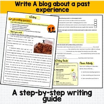 A Step By Step Guide To Writing A Blog How To Write A Blog TPT