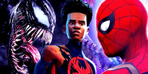 Spider Verse Detail Made Spider Man Vs Venom Inevitable In The Mcu