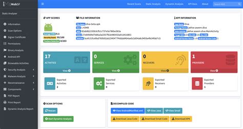 GitHub PleXone Mobile Security Framework MobSF