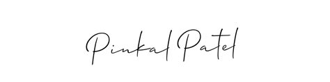 80 Pinkal Patel Name Signature Style Ideas Awesome Esignature