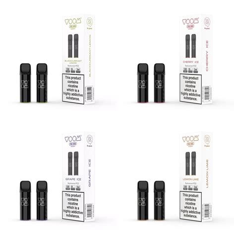 Voom Pod Mod Prefilled Pods 20mg 2 Pack Exp Uk Vape Store E Cig
