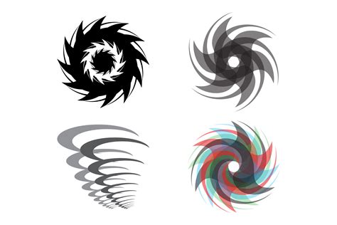 Vortex Logo Symbol Icon Illustration Graphic By Jeffri Candra Ramadhani