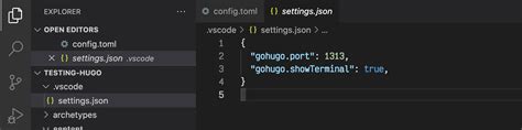 extension does not seem to recognize hugo site · issue 3 · willofindie vscode gohugo · github