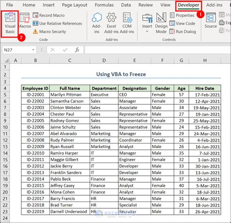 How To Freeze Selected Panes In Excel 4 Suitable Examples