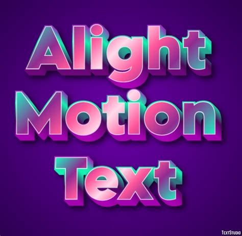 alight motion text text effect and logo design font