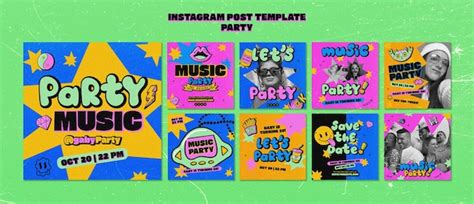 Dise O De Plantilla De Fiesta Archivo Psd Gratis